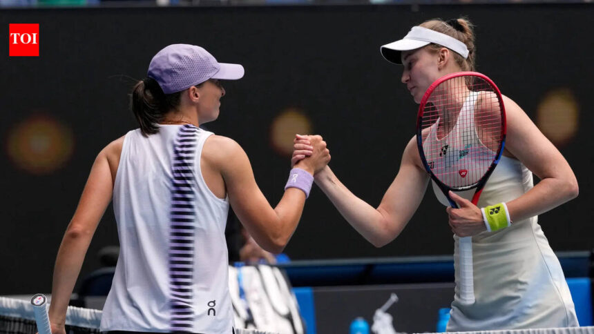 Elena Rybakina defeats Iga Swiatek to book Australian Open semi-final ...